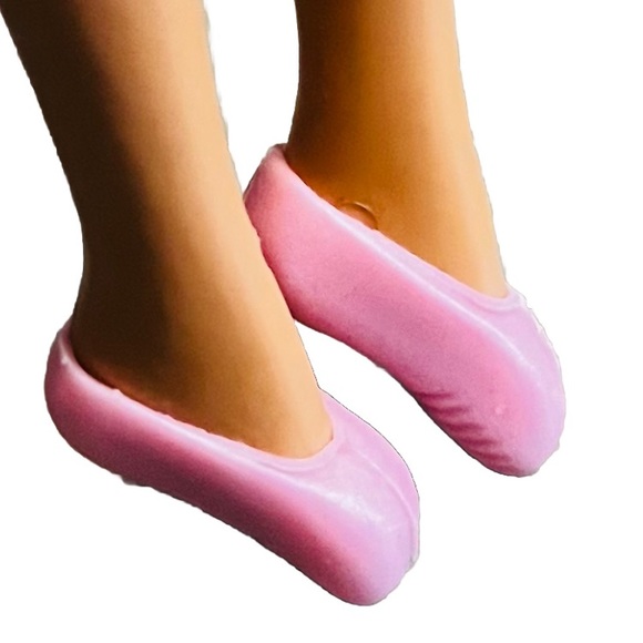 Mattel | Toys | Vintage Barbie Doll Pink Ballerina Ballet Slippers ...